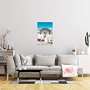 wallart777 Create Personalized Wall Art with Your Photo on Canvas - Custom Canvas Prints for Wedding - Personalized Canvas Pictures for Wall to Print Framed (16" X 24")