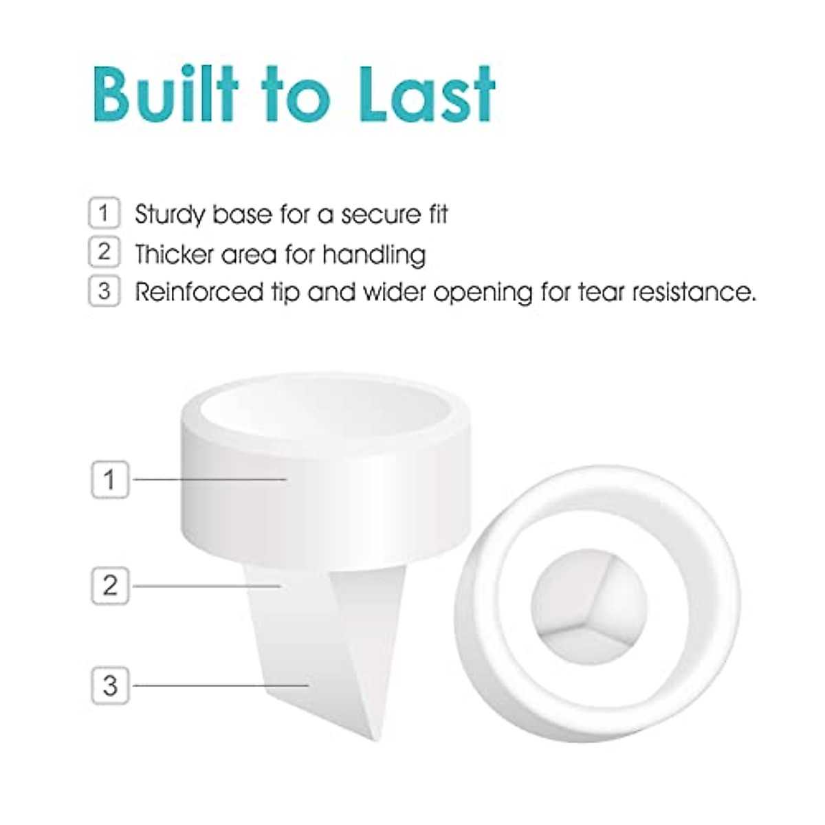 Maymom Backflow Protector Duckbill Valve Compatible with Spectra S1 Spectra S2 Replace Spectra Backflow Protector Spectra Duckbill Valve Not Original Spectra Pump Parts Spectra S2 Replacement Parts