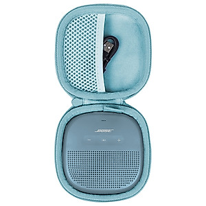 Aenllosi Hard Travel Case Replacement for Bose SoundLink Micro Bluetooth Speaker (Blue)