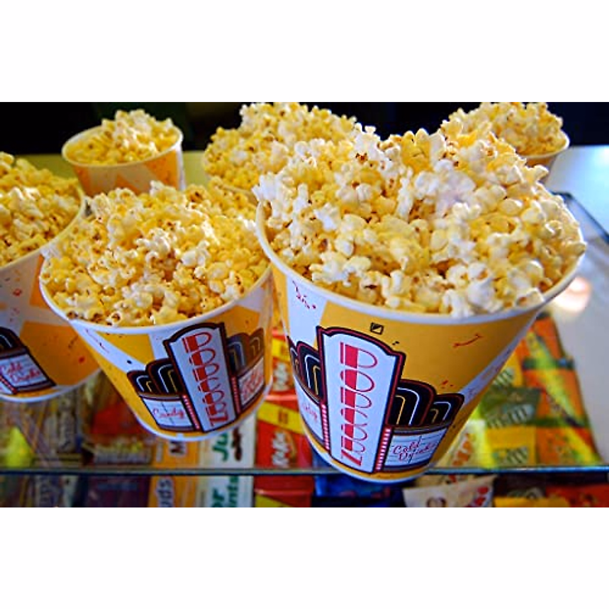 Gold Medal Mega Pop Popcorn Kit 8 oz produce "Butter like Flavored Popcorn" OU Kosher (4)