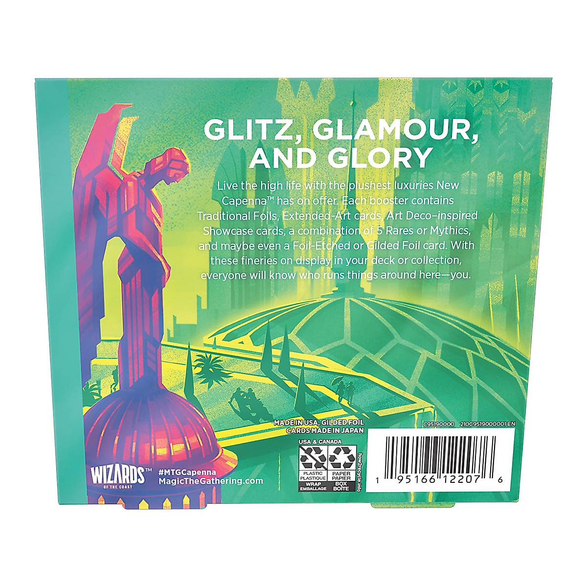 Magic: The Gathering Streets of New Capenna Collector Booster Box | 12 Packs + 1 Box Topper (181 Magic Cards)