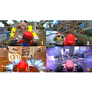 Nintendo 2020 Newest Mario Kart Live: Home Circuit - Mario Set Edition - Holiday Family Gaming Bundle Switch, Switch Lite - RED