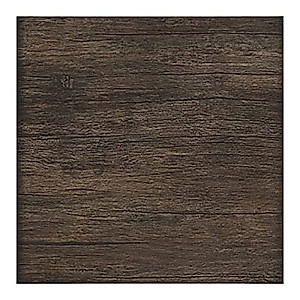 Lavish Home 3-Tier Bookshelf – Industrial Style Wooden Bookcases – Freestanding Shelving Unit for Home or Office (Brown Woodgrain) Set of 1