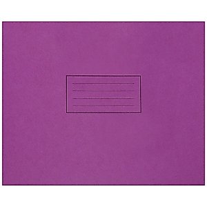 Silvine 165 x 203 mm Handwriting Book (Pack of 25), Purple