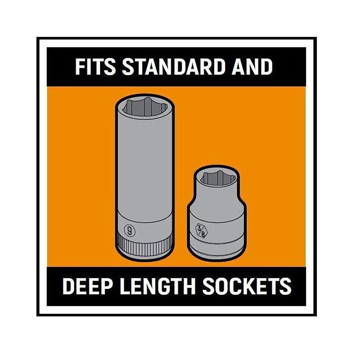 GEARWRENCH 3 Pc. 1/4", 3/8" & 1/2" Drive Metric Socket Storage Tray Set - 83119