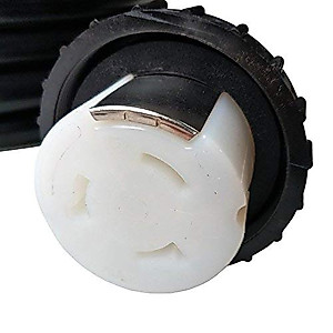 Parkworld RV 30A to Marine Shore Power 50A Extension Cord Adapter TT-30P to SS2-50R (50FT)