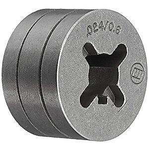 Hobart 202925 0.024 and 0.030-0.035 Drive Roll V-Groove for Select Handler and Ironman Series Welders
