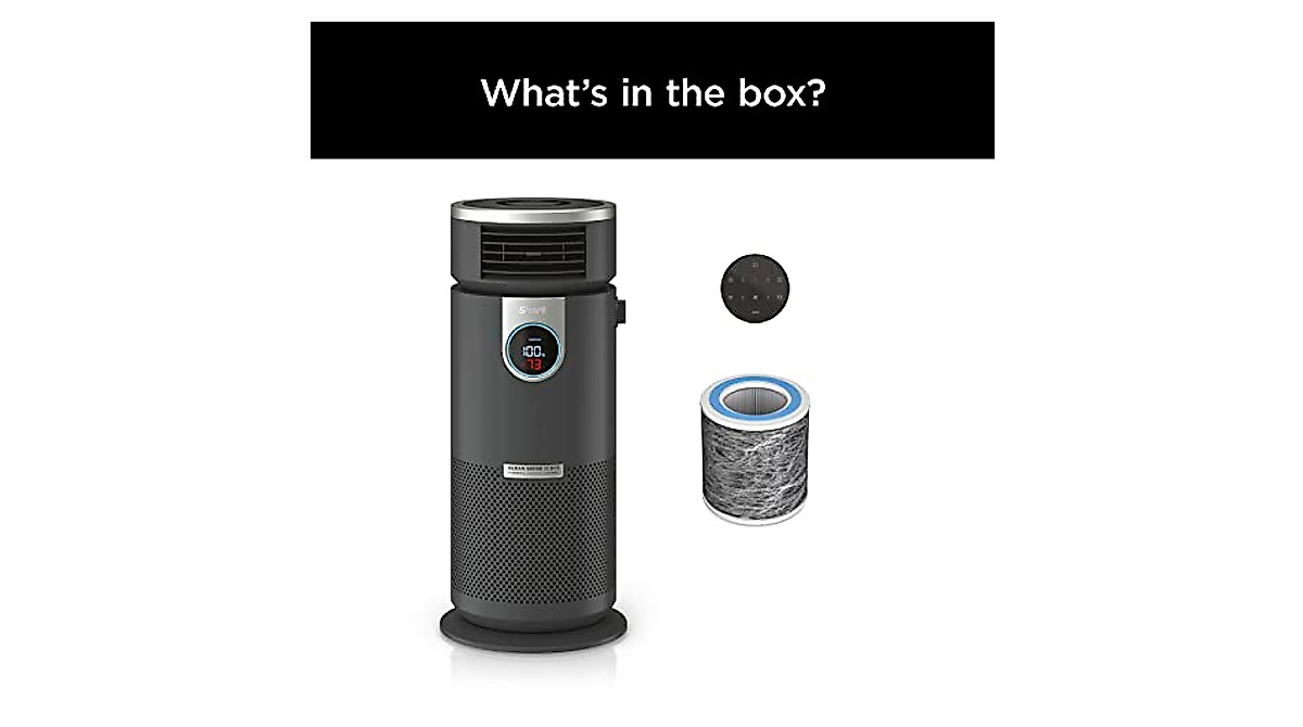 Shark HC452 3-in-1 Air Purifier, Heater & Fan