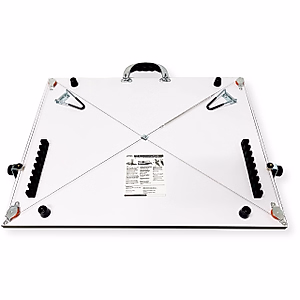 Proartek Drafting PK00018 Model PXB36 Portable Drafting Drawing Board 24" x 36"; PXB Series; Adjustable Aluminum Parallel Straightedge; Carry Handle; Architecture Tool for Students and Professionals