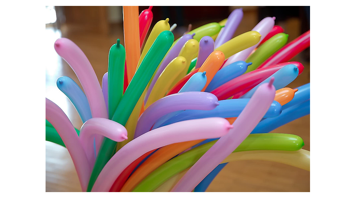 200 Pcs 260 Twisting Balloons: Create Animals & Party Decor