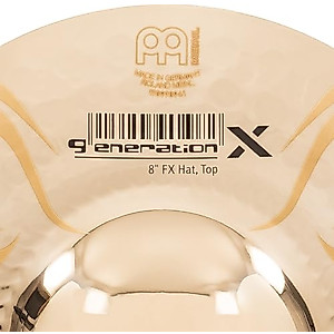 Meinl Cymbals GX-8FXH Generation-X 8-Inch FX Auxiliary Hi-Hat Cymbal Pair (VIDEO)