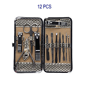 Manicure & Pedicure Set Rose Gold (12 pc)