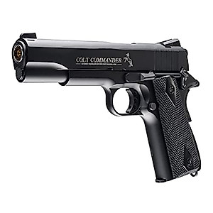 Umarex Colt Commander Blowback Metal Frame .177 BB Gun Air Pistol, Colt Commander Air Pistol