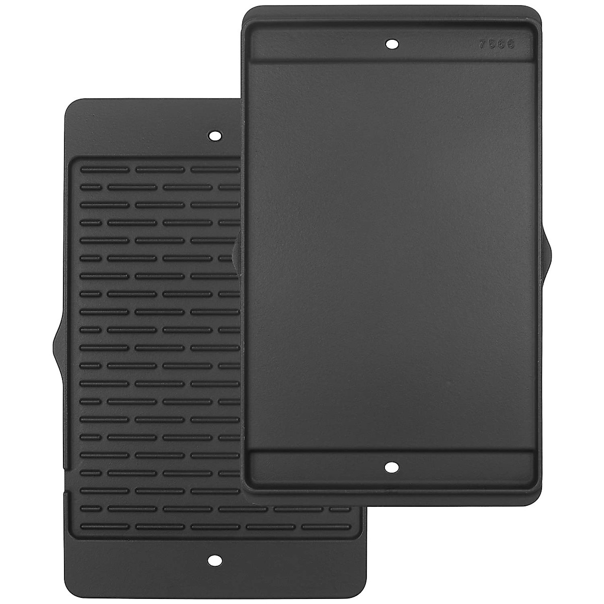 7566 Cast Iron Grill Griddle for Weber Genesis 300 Series Gas Grills, Griddle Accessories for Weber Genesis E-310 S-310 E-320 S-320 E-330 S-330 EP-310 EP-320 EP-330 CEP-310 Burner Gas Grills,1Pack