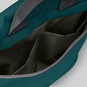 Hellolulu KASEN Magnetic Closure Classic Sling Crossbody Bag, Large Capacity Water Resistant Lightweight For Daily Use Travel Men Women, Teal