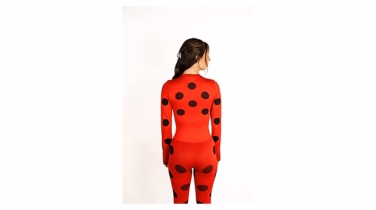 Miraculous Ladybug Womens Crop Top Active Cosplay - Seamless for Gym ...