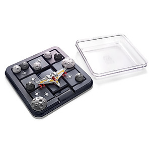SmartGames Asteroid Escape Travel Sliding Puzzle Game Featuring 60 Challenges for Ages 8-Adult