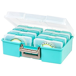 IRIS Baby's First Year Photo Keeper, 1 Pack, Baby Blue