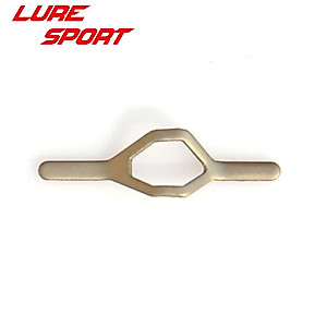 LureSport 10pcs Stainless Steel Dual Trapezoid Hook Keeper DHook for Lure and Fly Rod Building Component Repair DIY Accessory (Silver)