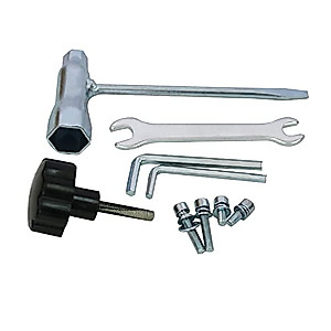 Cordless Gas Petrol Hedge Trimmer Brush Cutter 4 in 1 Multi-Functional Trimming Tool, 52CC 2-Cycle Full Crank Shaft Garden Tool System with Gas Pole Saw, Hedge Trimmer, Grass Trimmer and Brush Cutter