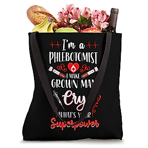 Phlebotomist Tech Technician Tote Bag