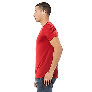 M Halloween Team Costume Funny Party Men's T-Shirt, L, Red