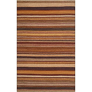 SAFAVIEH Kilim Collection 8' x 10' Rust KLM951B Handmade Flatweave Wool Area Rug