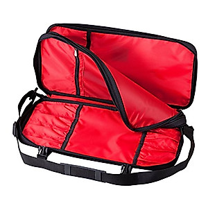 Mercer Culinary Double-Zip 17-Pocket Knife Case,Black