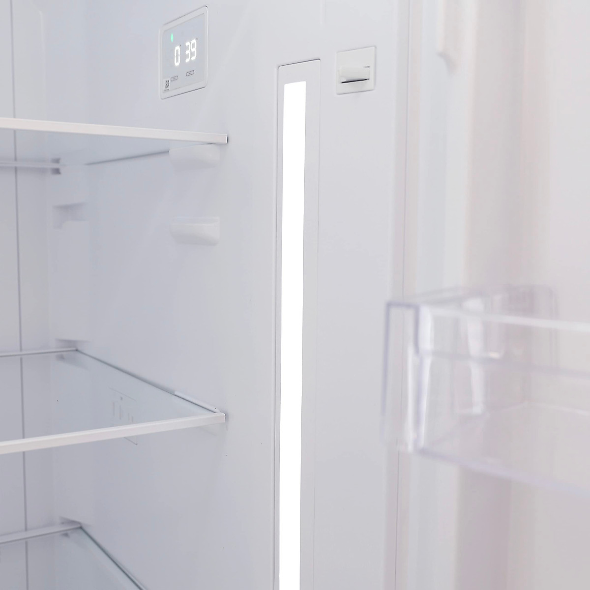 Avanti FF14V3S FF14V Frost-Free Apartment Size Refrigerator, 14.3 cu. ft. Capacity, in Stainless Steel