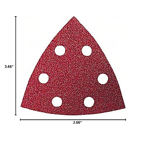 Bosch 2609256957 93mm Sanding Sheet Set Delta for all Bosch PMF Multi Tools