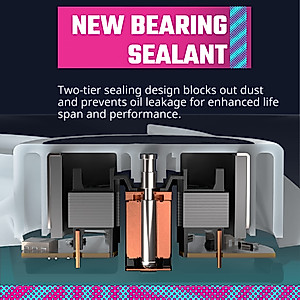 Cooler Master SickleFlow 200 ARGB Gen 2 Square Frame Fan, Customizable LEDS, Air Balance Curve Blade, Sealed Bearing, PWM Control for Computer Case