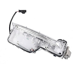 WOZIES 1Pair For Volvo S60 2014-2018 Front Bumper Fog Light DRL Daytime Running Lamp 31434567 31434568