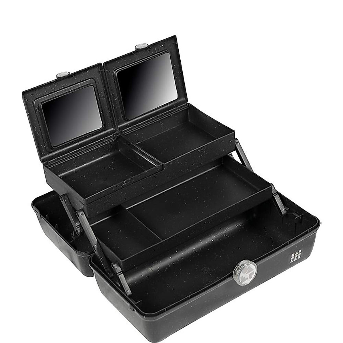 CABOODLES ULTIMATE ON-THE-GO GIRL, White opal Cosmetic Case