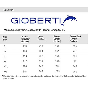 Gioberti Men's 100% Cotton Extremely Soft Corduroy Shirt Jacket with Flannel Lining, Camel, L