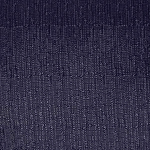 Sweet Home Collection Rocking Chair Cushion Premium Tufted Pads Non Skid Slip Backed Set of Upper and Lower with Ties, 2 Piece, Navy Blue