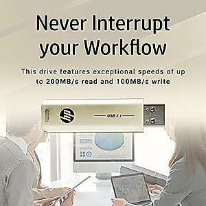 HP 1TB x796w USB 3.1 Flash Drive - 200MB/s