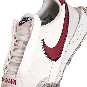 Nike Women's Waffle Racer Crater Summit White/Team Red (CT1983 103) - 5.5