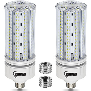 2 Pack 100W LED Corn Bulb, E26 /E39 Base Led Corn Light Bulb, Super Bright 15000lm 5000k Led Bulb, 1000W Equivalent CFL Metal Halogen HID Waterproof Led Corn Bulb for Outdoor Indoor Area Garage