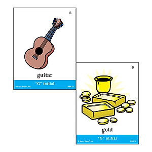 Super Duper Publications | Articulation G Sound Fun Deck | Vocabulary and Language Development Flash Cards | Educational Learning Materials for Children