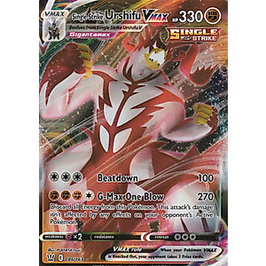 Single Strike URSHIFU VMAX 086/163 - Full Art - Battle Styles - NM/M