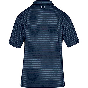 Under Armour Men's Playoff 2.0 Golf Polo , Academy Blue (409)/Pitch Gray , Medium