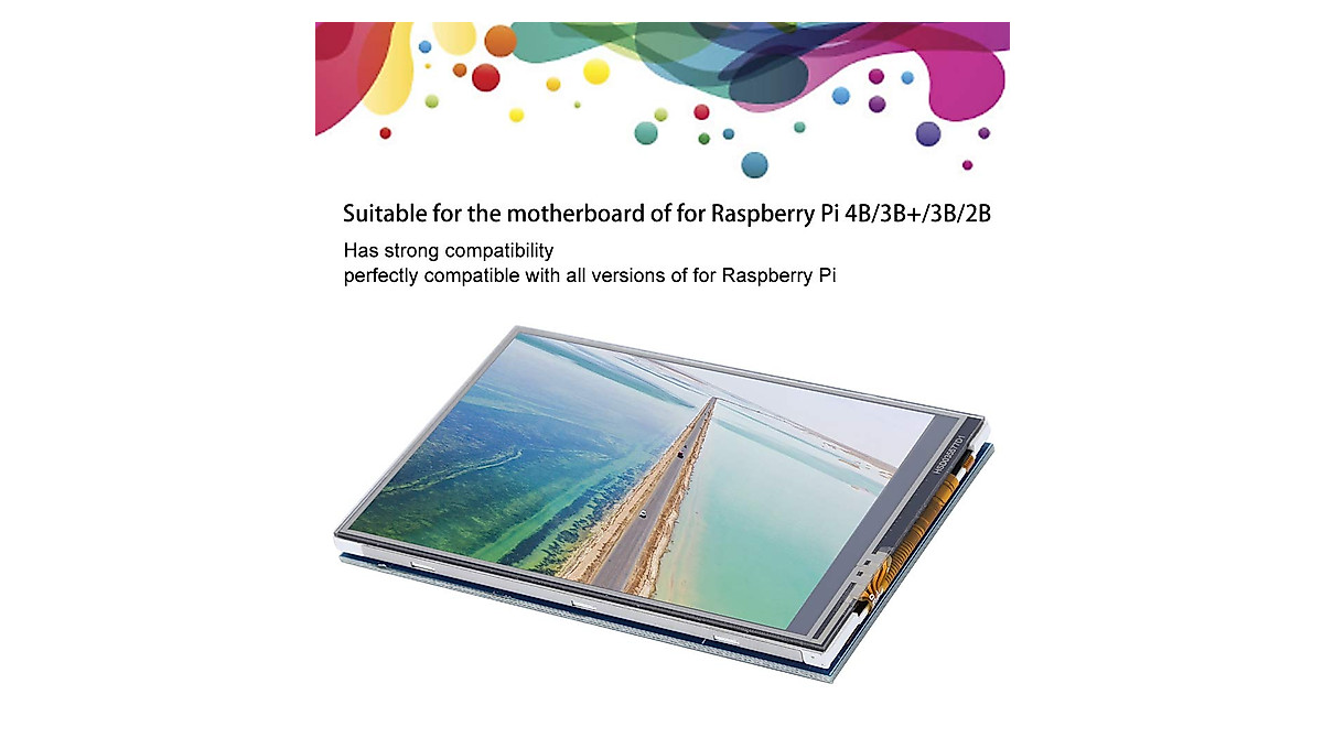 fosa1 3.5" RPi Display - Compact Touch Monitor