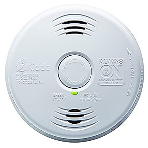 Kidde Hardwired Smoke & Carbon Monoxide Detector, 10-Year Battery Backup, Voice Alerts