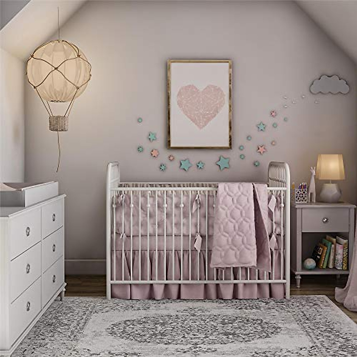 Little Seeds Rowan Valley Arden 6 Drawer Grey Kids’ Dresser