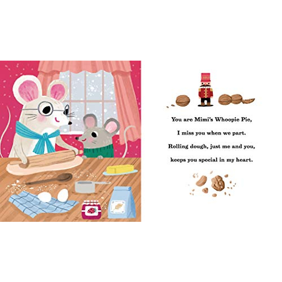 Grandma's Sugar Cookie: A Sweet Board Book about Christmas Baking with Grandma - Includes Cookie Recipe!