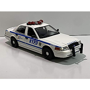 Greenlight 85513 Hot Pursuit - 2011 Ford Crown Victoria Police New York City Police Dept (NYPD) 1/24 Scale