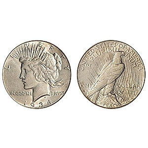 1934 S Peace Dollar $1 Brilliant Uncirculated