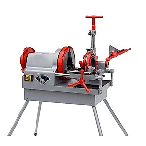 TECHTONGDA Electric Pipe Threader Threading Machine Threading Cutter 110V with 1/2"-3" Capacity for Installing and Building Industries