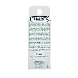 Dr. Talbot's Chamomile Soothing Tablets, Quick Dissolve, 140 Count (Packaging May Vary)