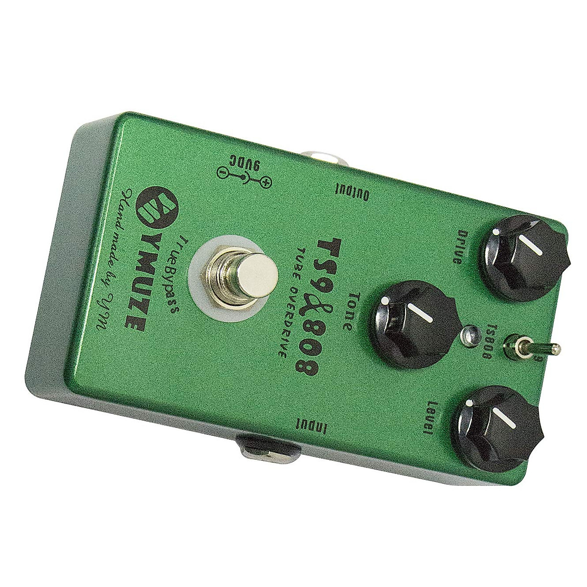 YMUZE Hand-made TS9 TS808 Tube Overdrive Guitar Effect Pedal True Bypass (YMUZE TS9)